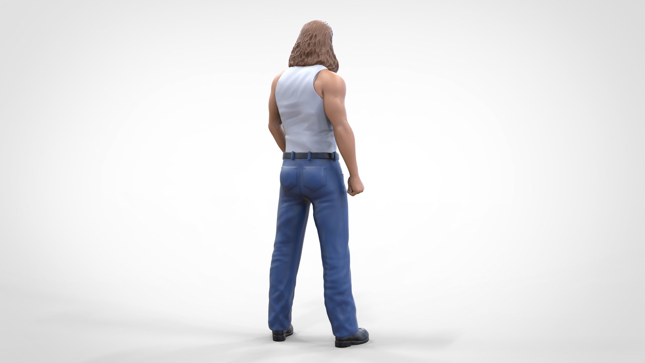 Nicolas Cage in Con Air movie 3D model 3D printable | CGTrader