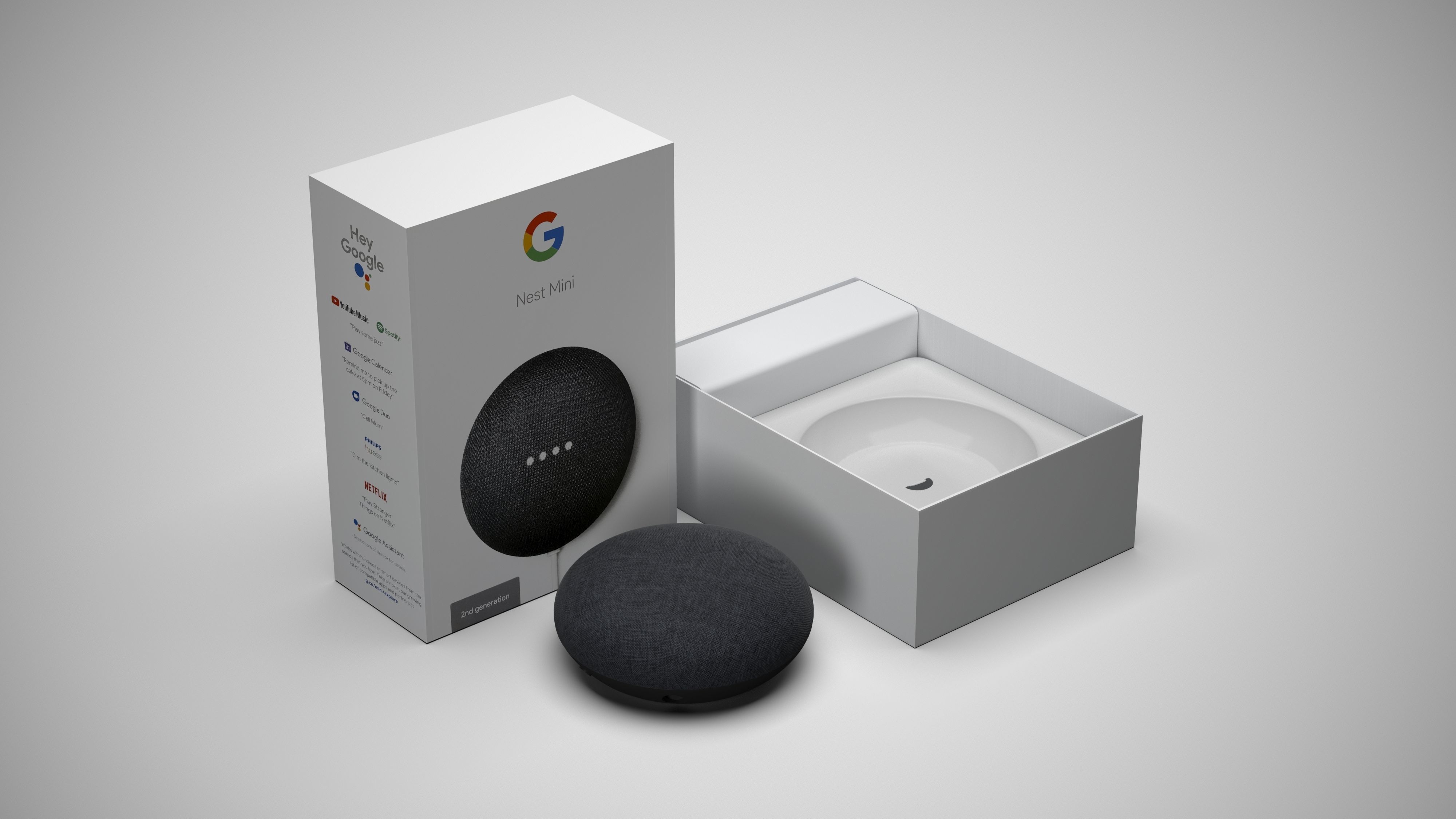 Google Home Mini 2nd Generation 3D model | CGTrader