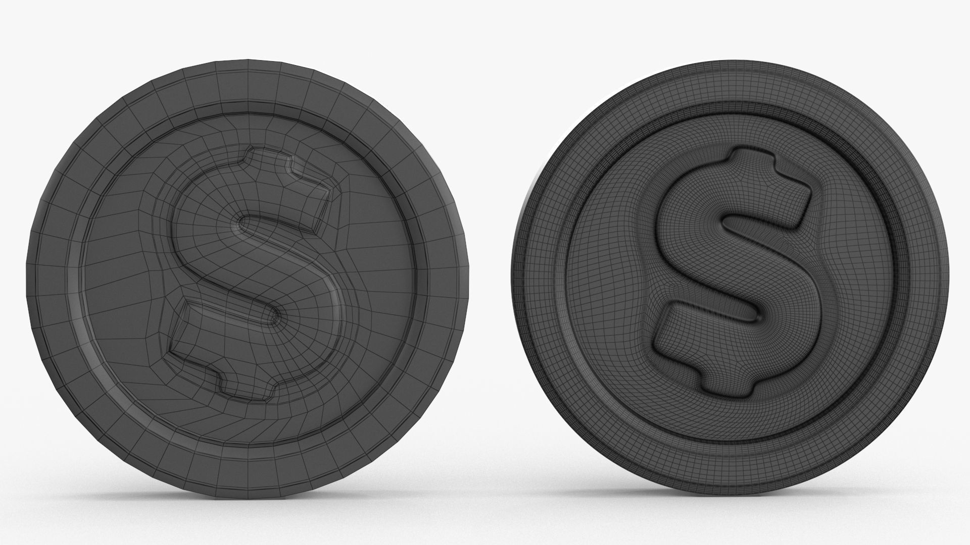 3D model 3d Game Coin Collection VR / AR / low-poly | CGTrader