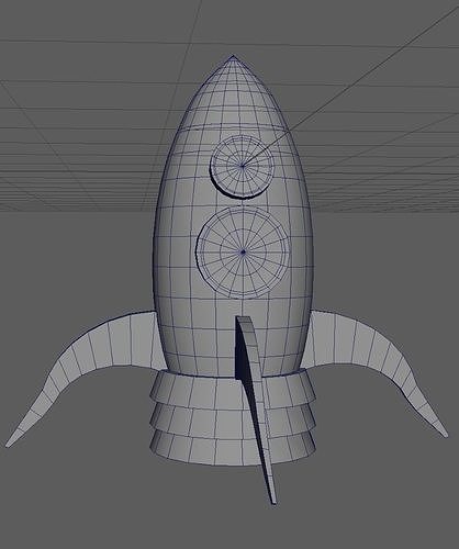 3D model Rocket with Animation VR / AR / low-poly | CGTrader
