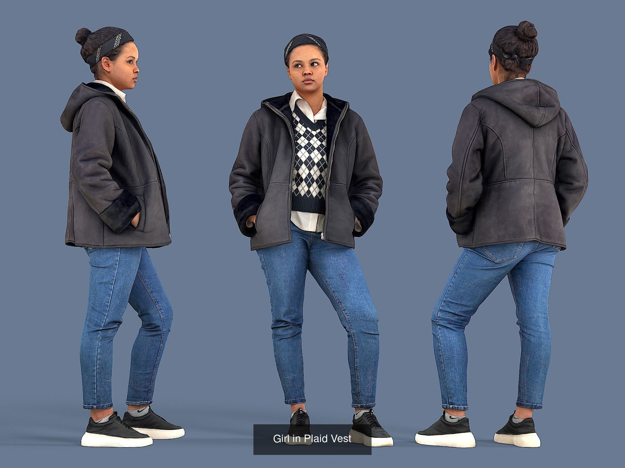 Photorealistic Characters Volume 01 3D Model Collection | CGTrader