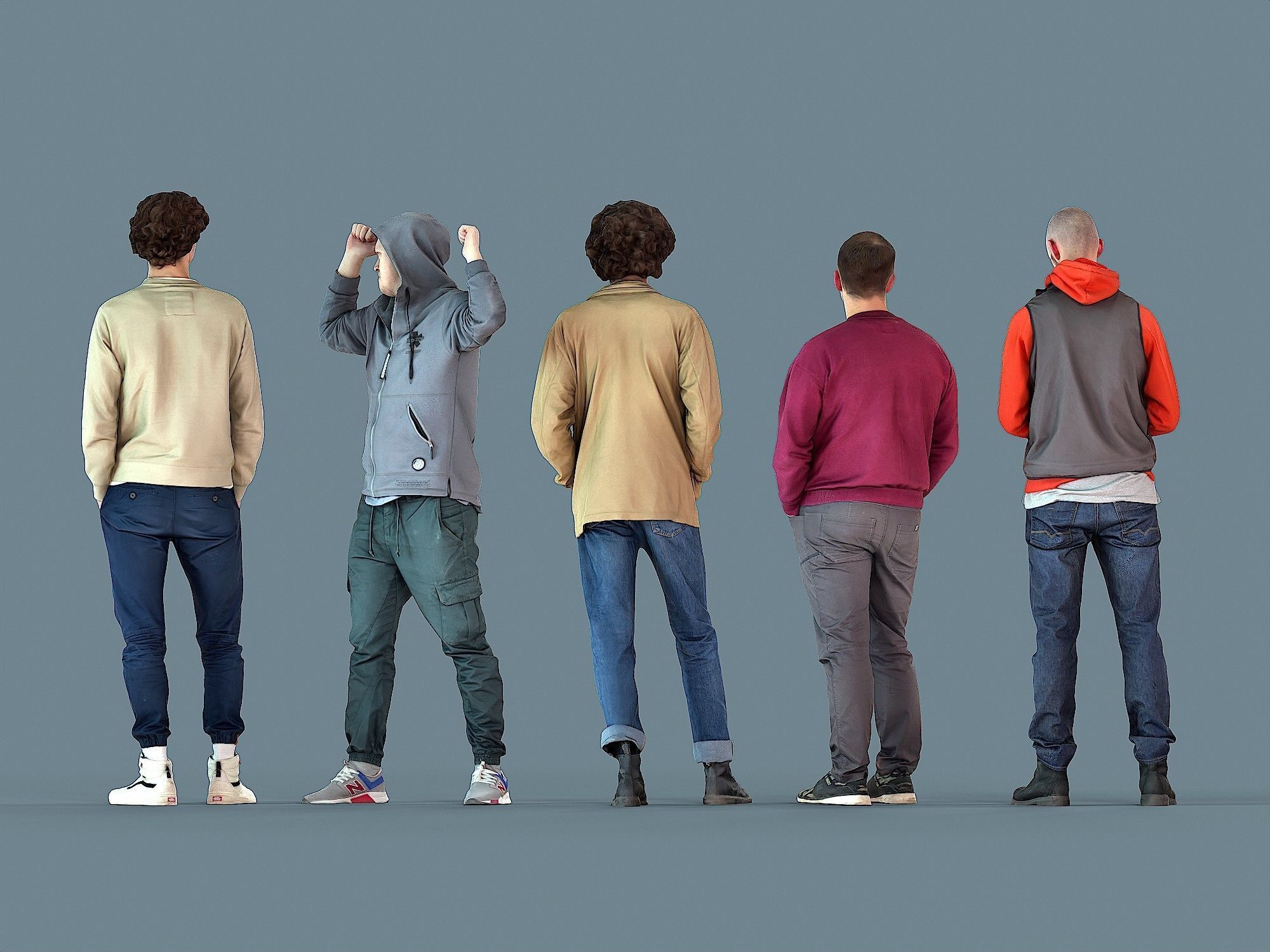 Photorealistic Characters Volume 02 3D Model Collection | CGTrader