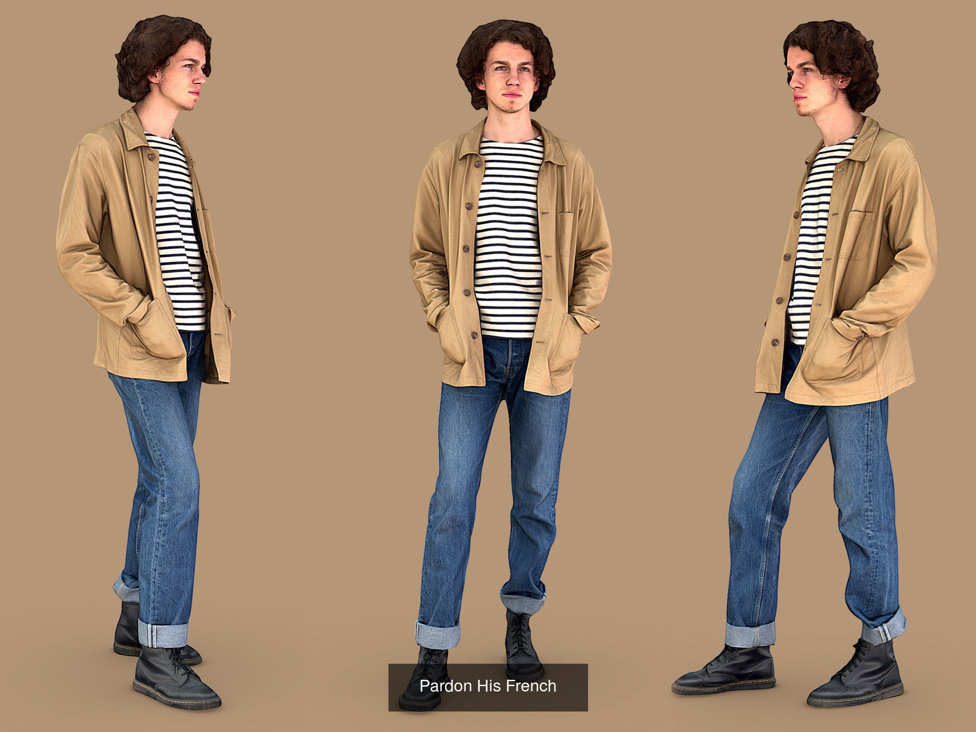 Photorealistic Characters Volume 02 3D Model Collection | CGTrader