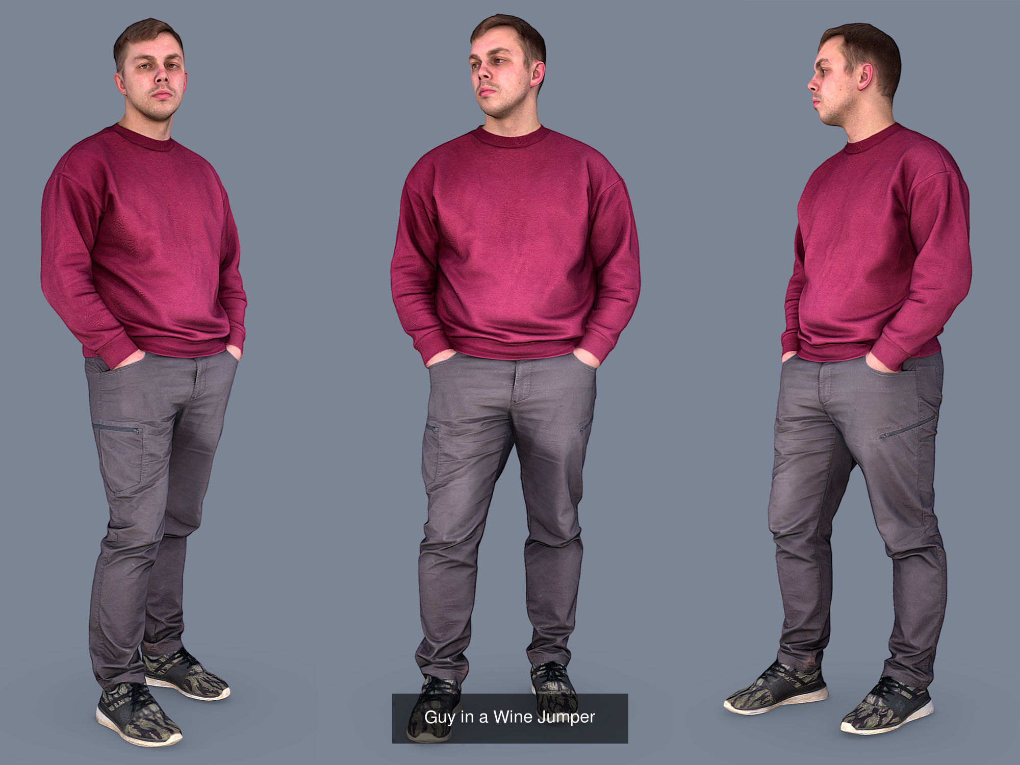 Photorealistic Characters Volume 02 3D Model Collection | CGTrader