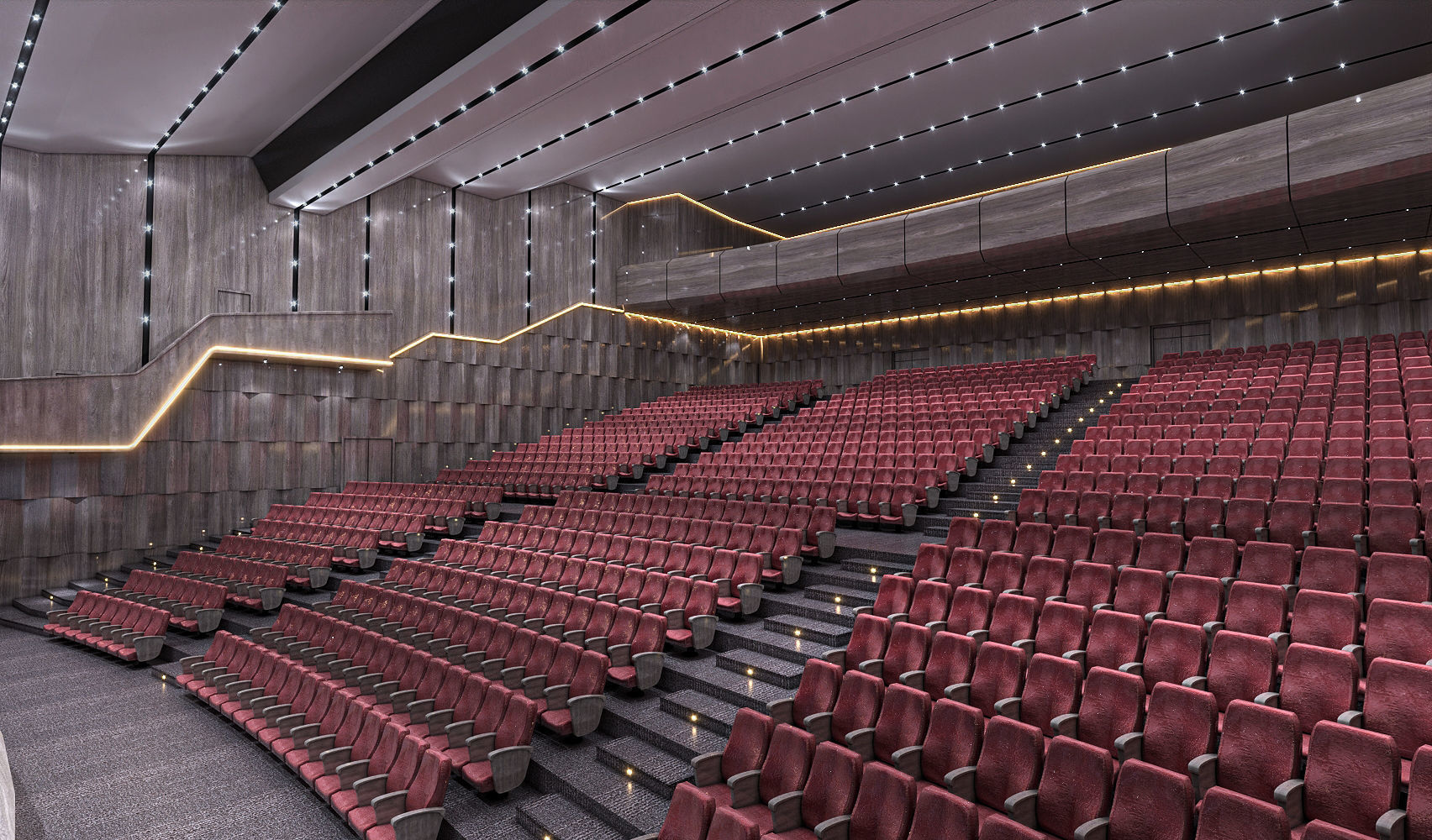 3D model Concert Hall Optimized VR / AR / low-poly | CGTrader