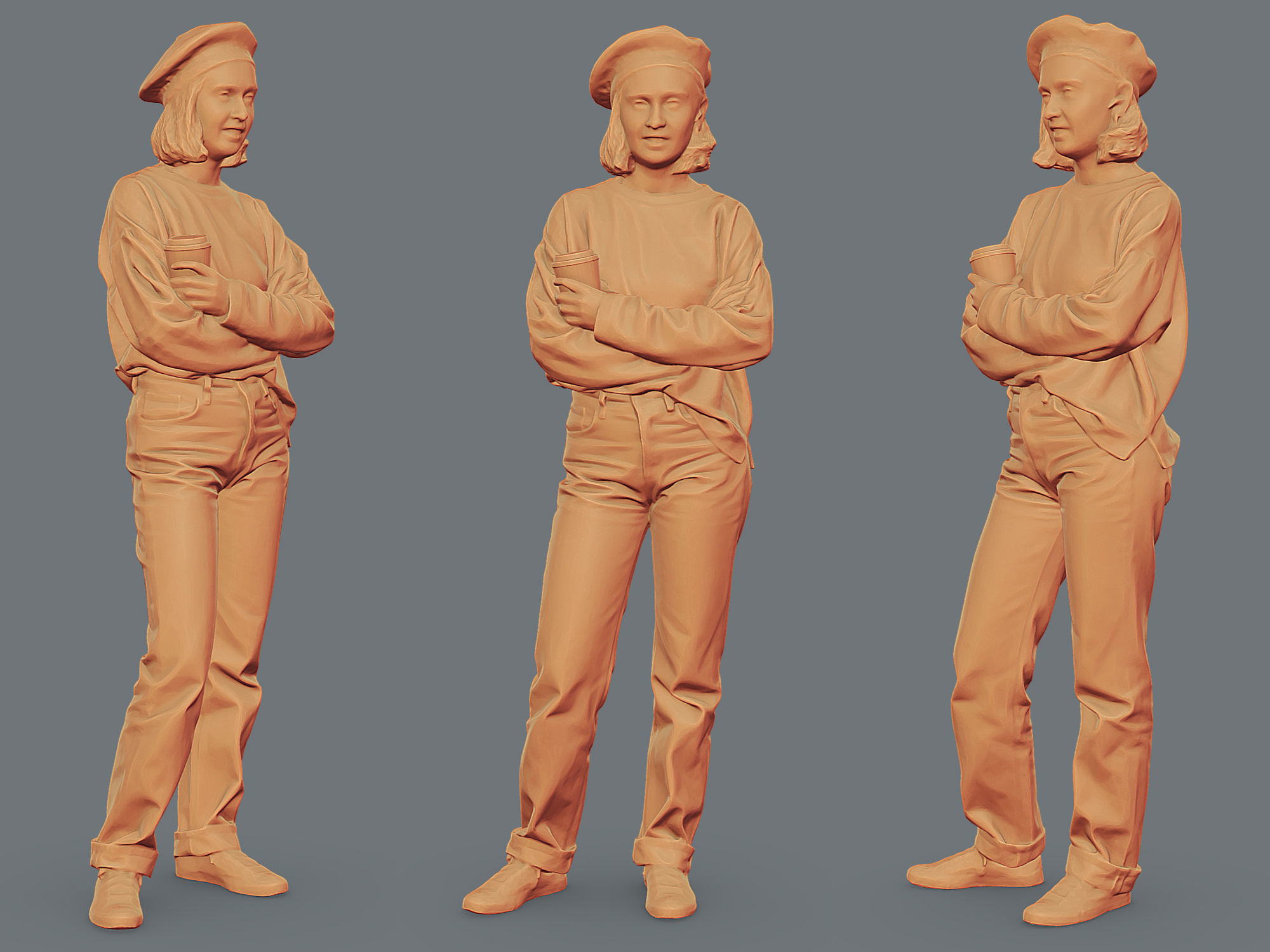 Photorealistic Characters Volume 03 3D Model Collection | CGTrader