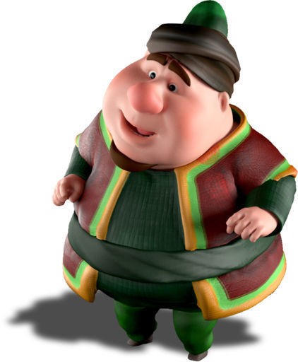 3D model Fananees Cartoon Characters in Ramadan VR / AR / low-poly ...