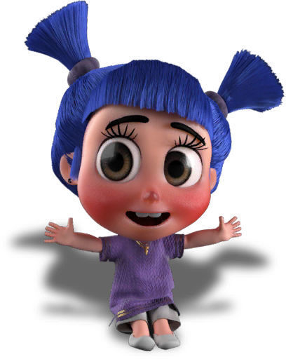 3D model Fananees Cartoon Characters in Ramadan VR / AR / low-poly ...