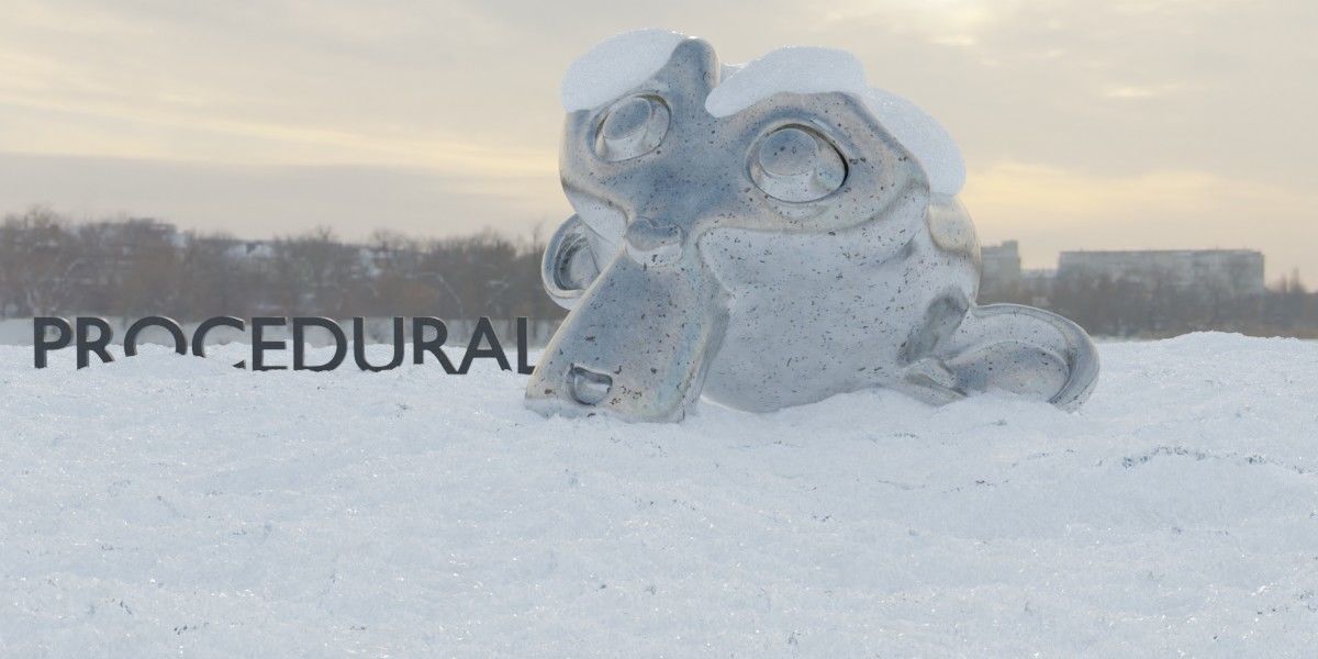 Procedural and Texture Snow Shader for Blender Texture | CGTrader