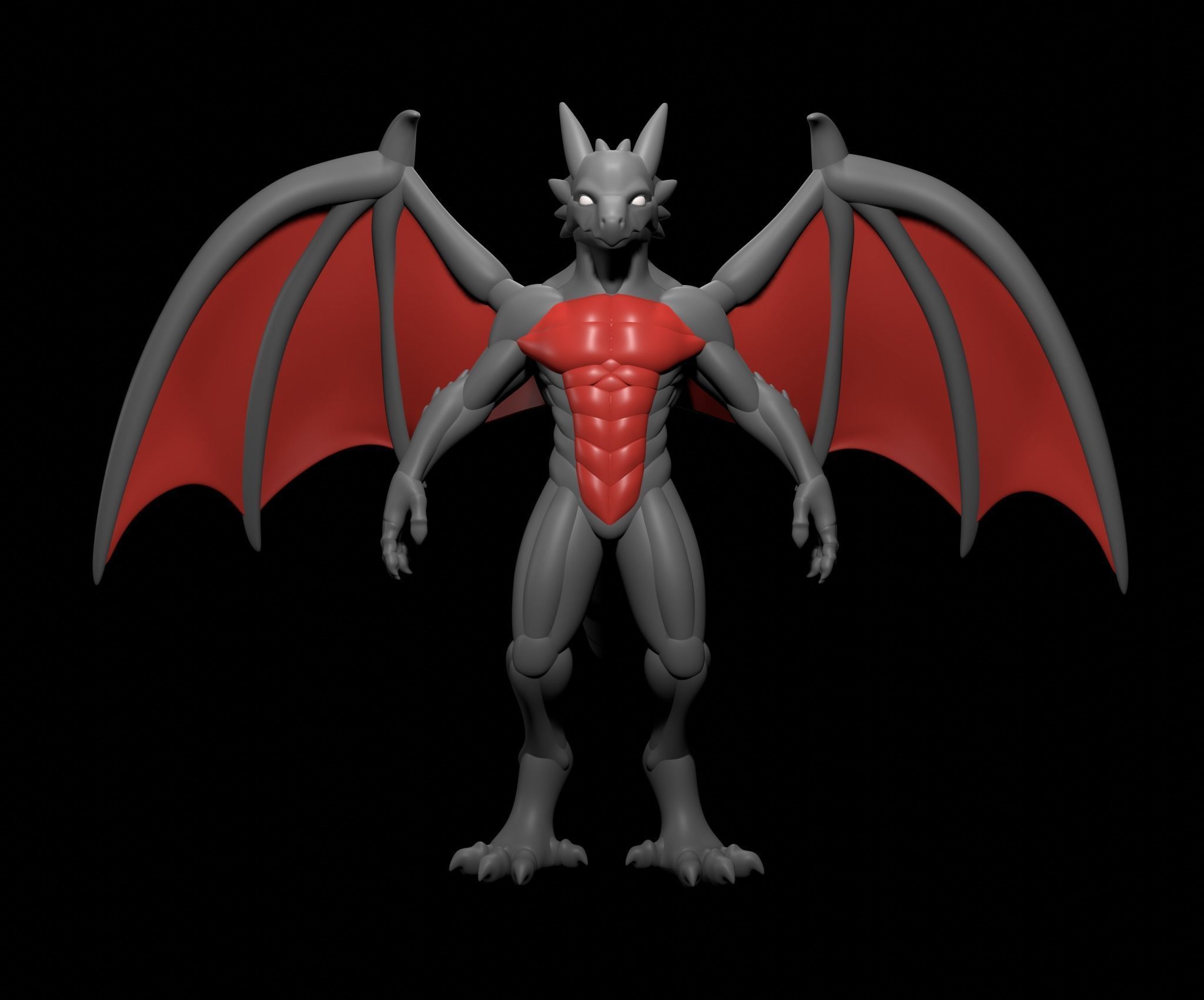 Dragon Character 3D model | CGTrader