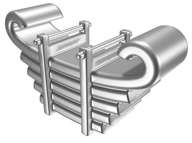 3D model Mechanical Leaf Spring VR / AR / low-poly | CGTrader