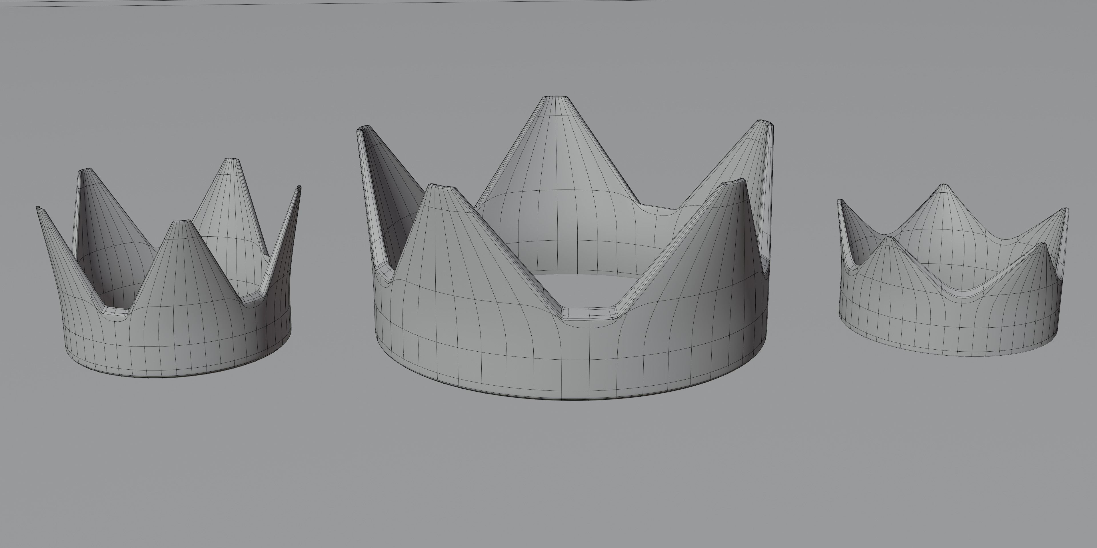 Crowns free 3D model | CGTrader