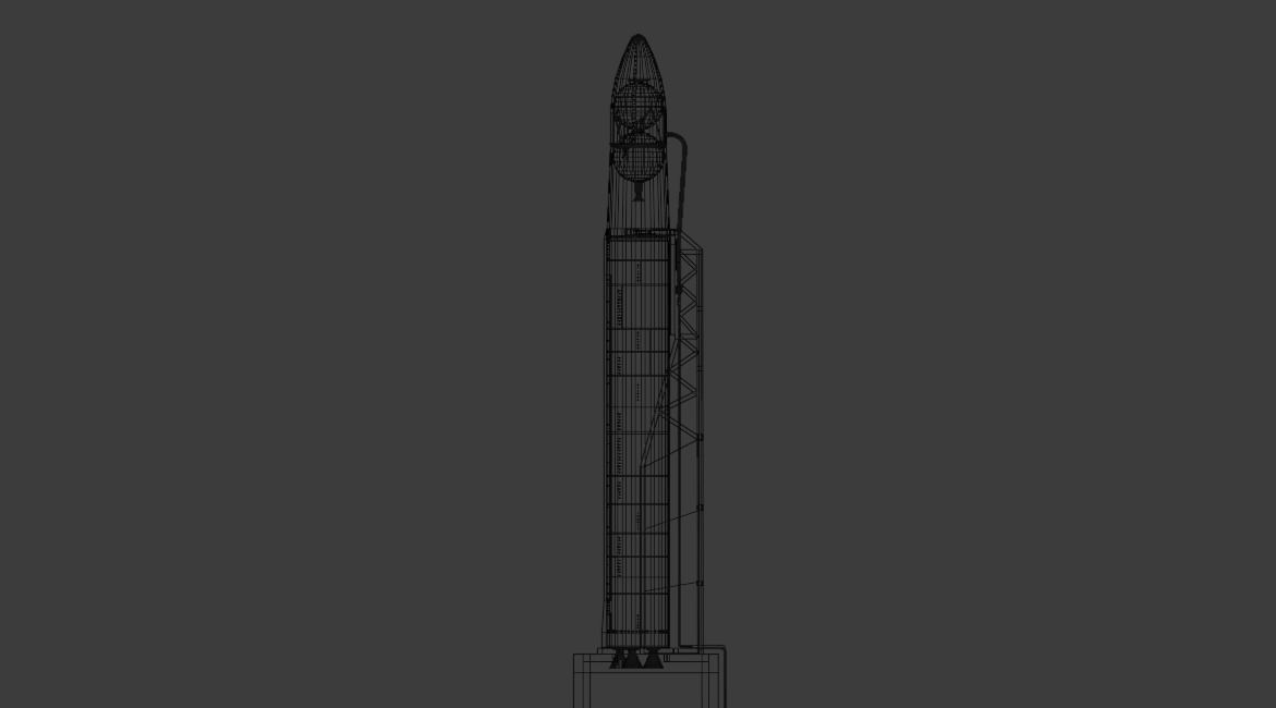 3D model Rocket nasa VR / AR / low-poly | CGTrader