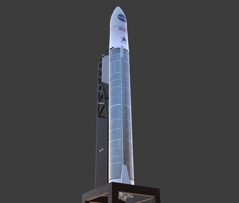3D model Rocket nasa VR / AR / low-poly | CGTrader