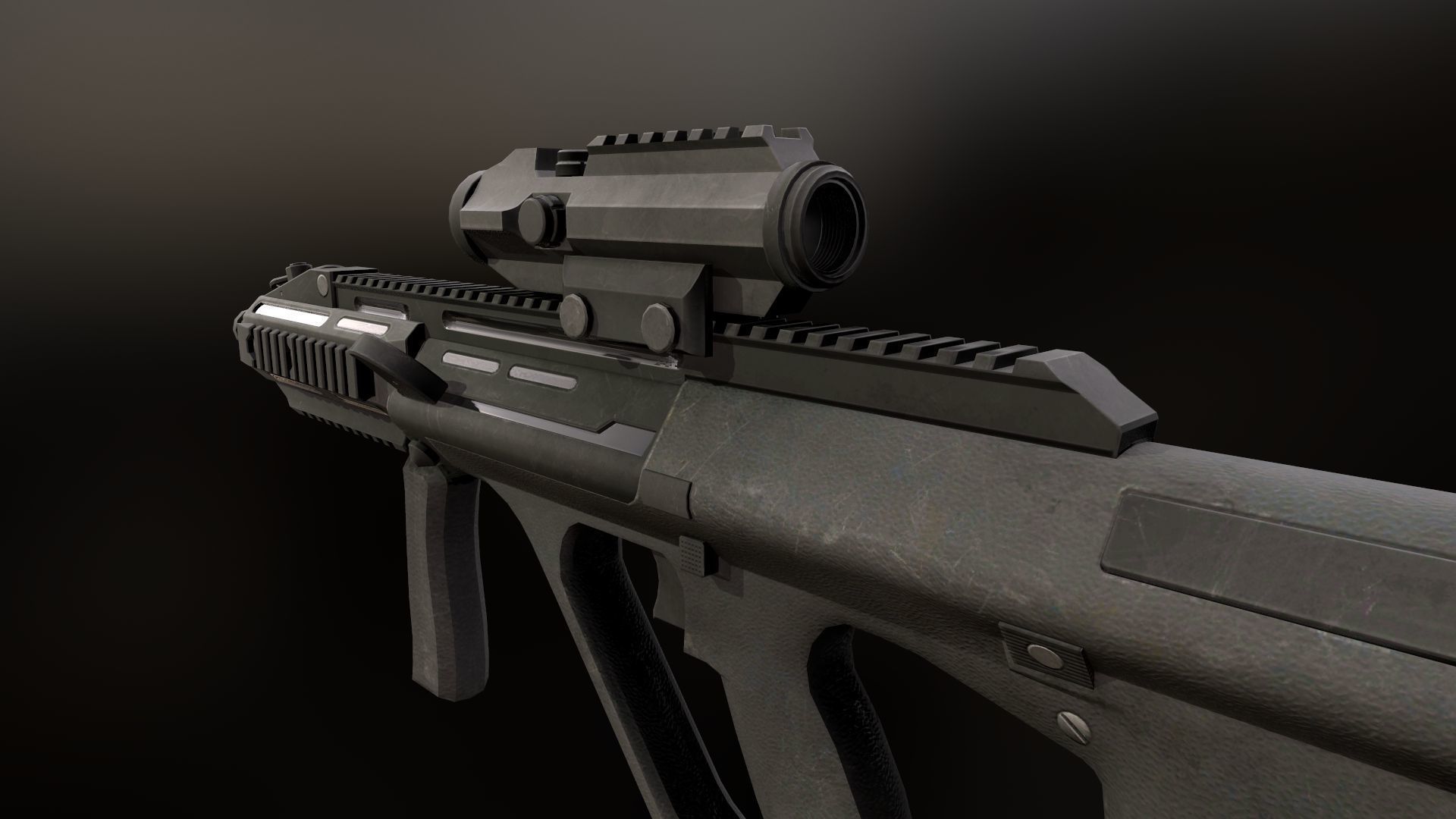 3D model AUG A3 VR / AR / low-poly | CGTrader