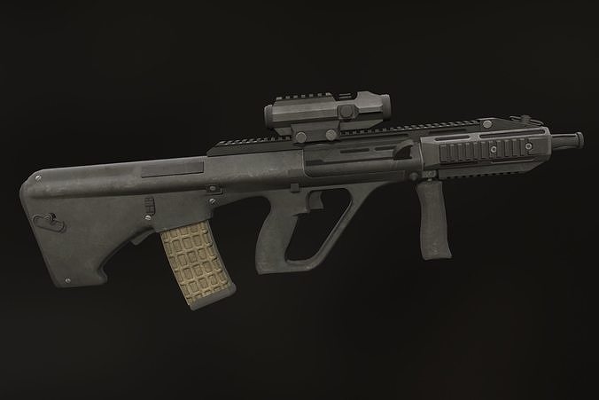 3D model AUG A3 VR / AR / low-poly | CGTrader