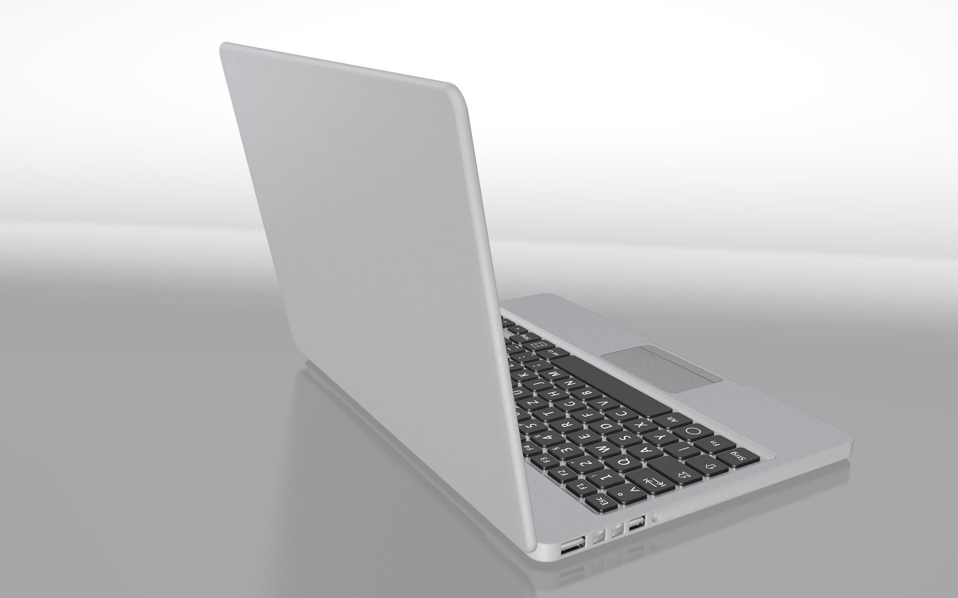 Laptop 3d model computer 3D model | CGTrader