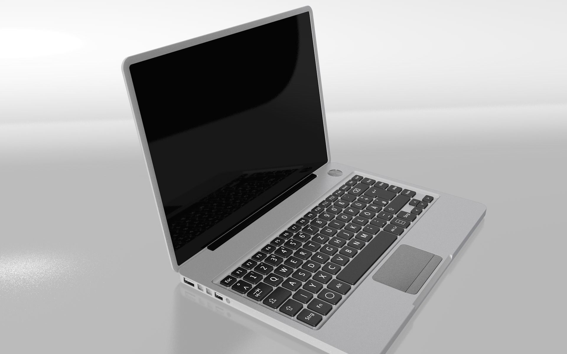 Laptop 3d model computer 3D model | CGTrader