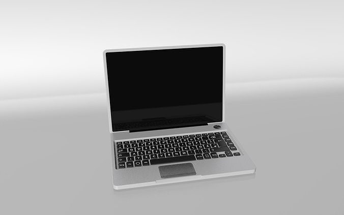 Laptop 3d model computer 3D model | CGTrader
