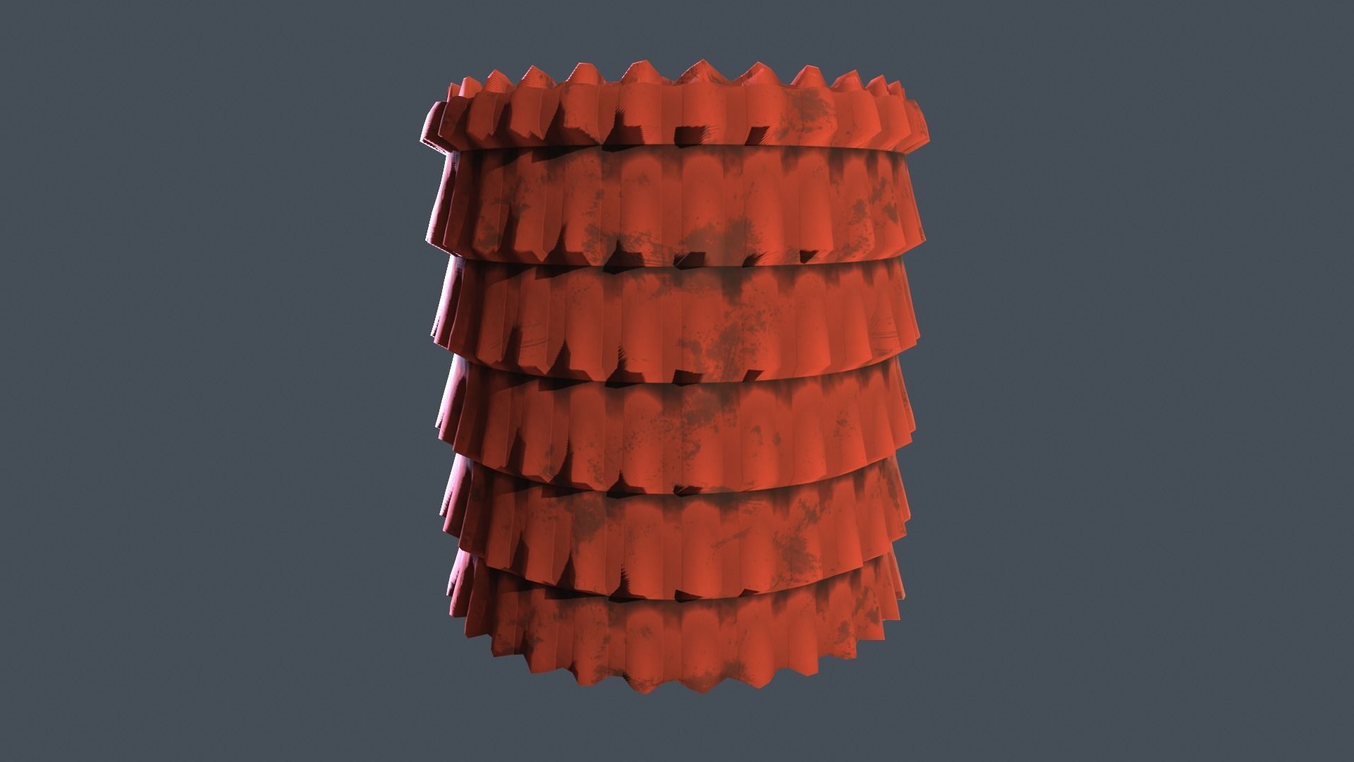 3D model Realistic Roof Tile - PBR materials Texture VR / AR / low-poly ...