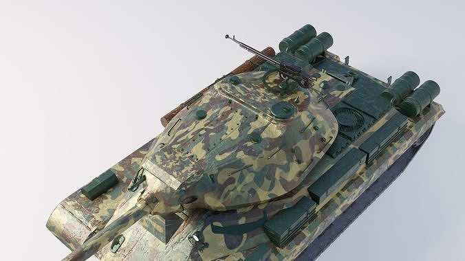 Military Tank Model IS4 USSR 3D model | CGTrader