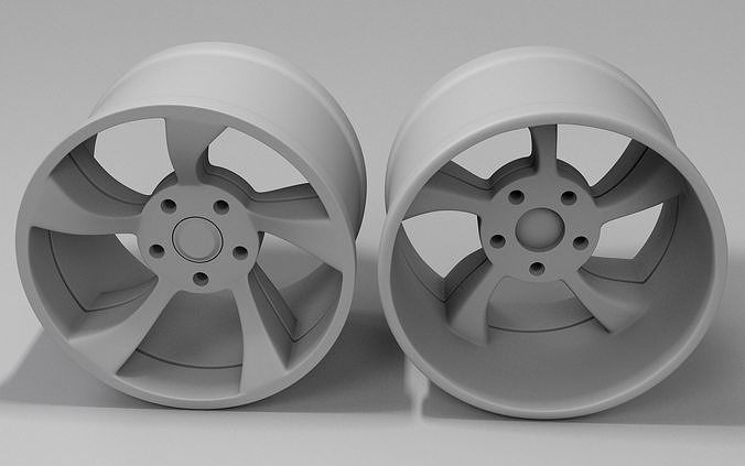 Car Rim printable 3D model 3D printable | CGTrader
