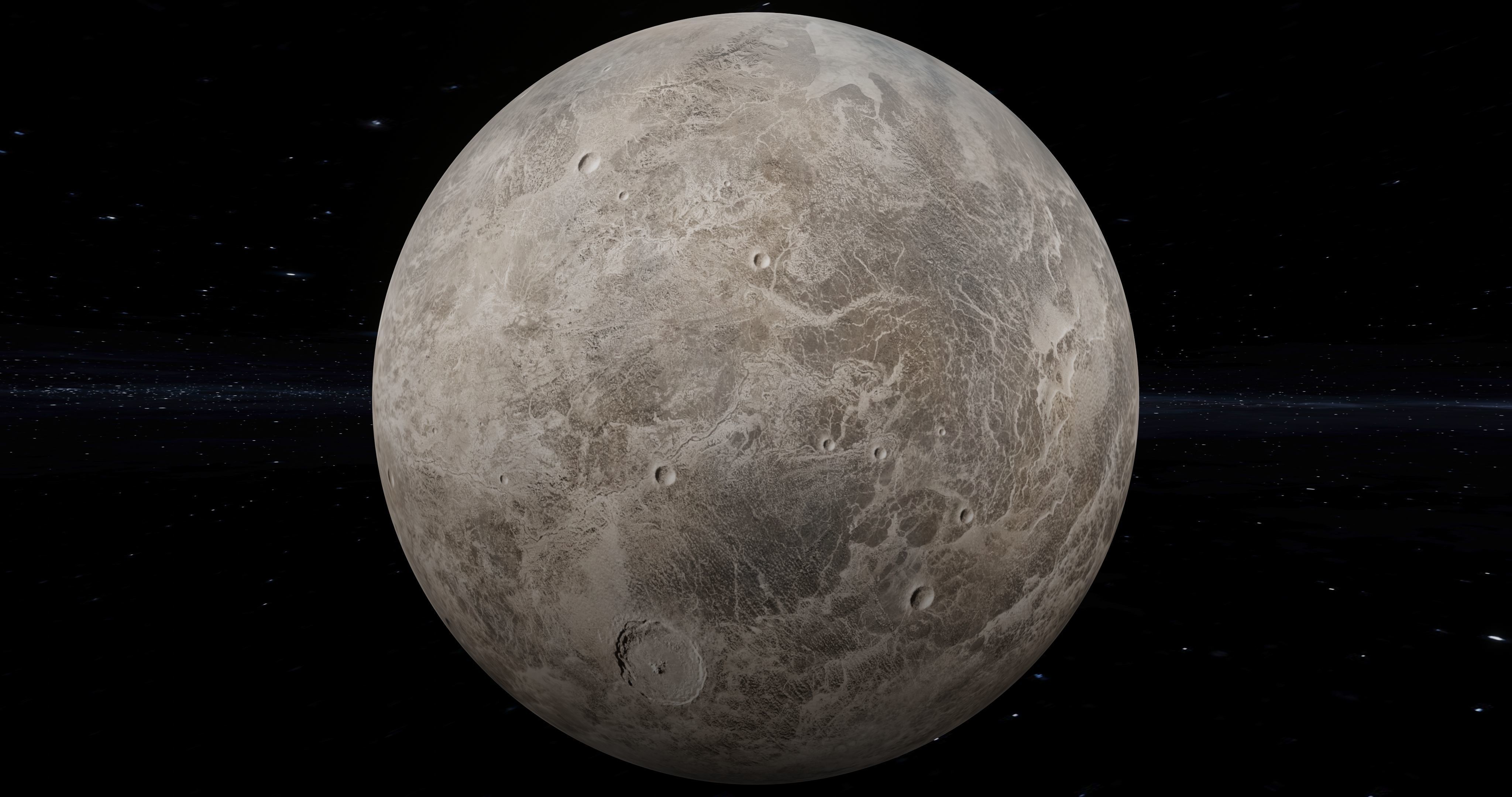 This is a Fictional planet CERES 3D model animated | CGTrader