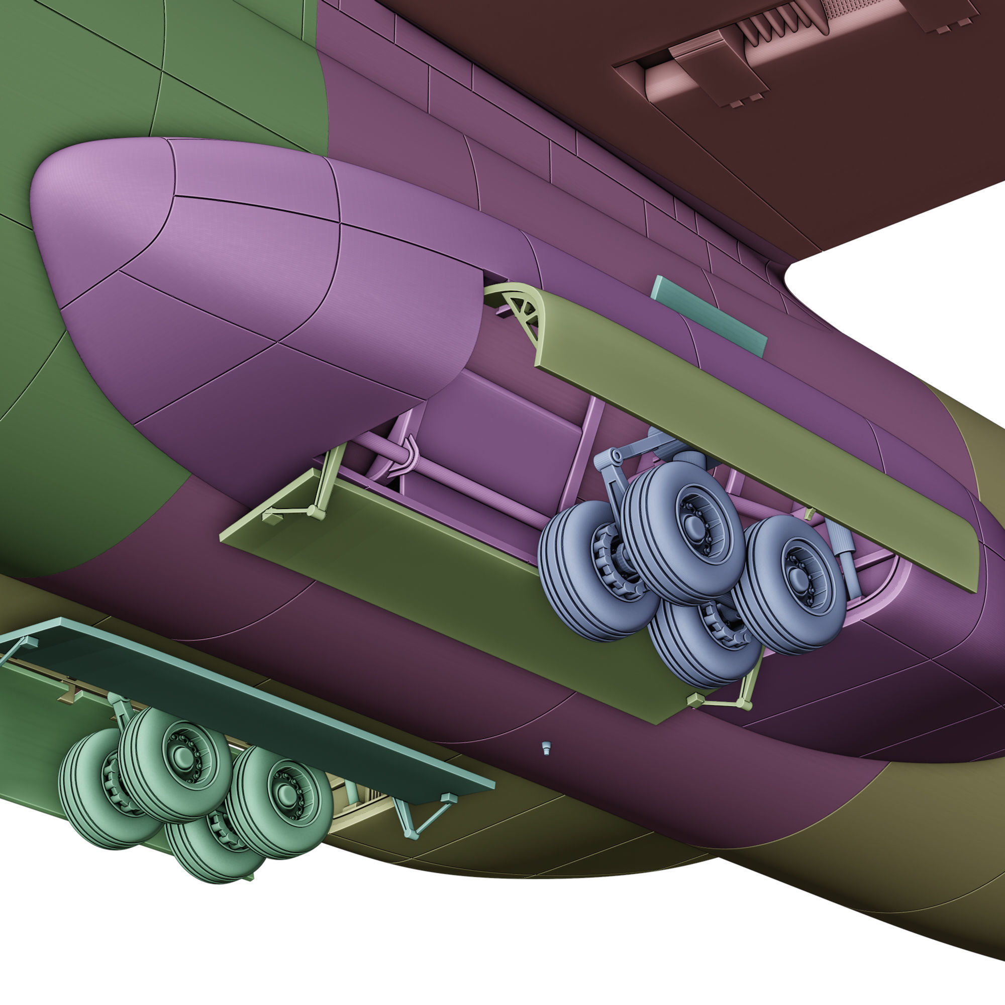 Lockheed C 141 B Starlifter 3D model 3D printable | CGTrader