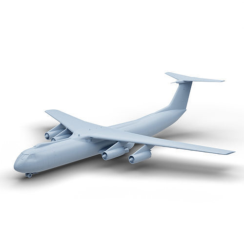 Lockheed C 141 B Starlifter 3D model 3D printable | CGTrader