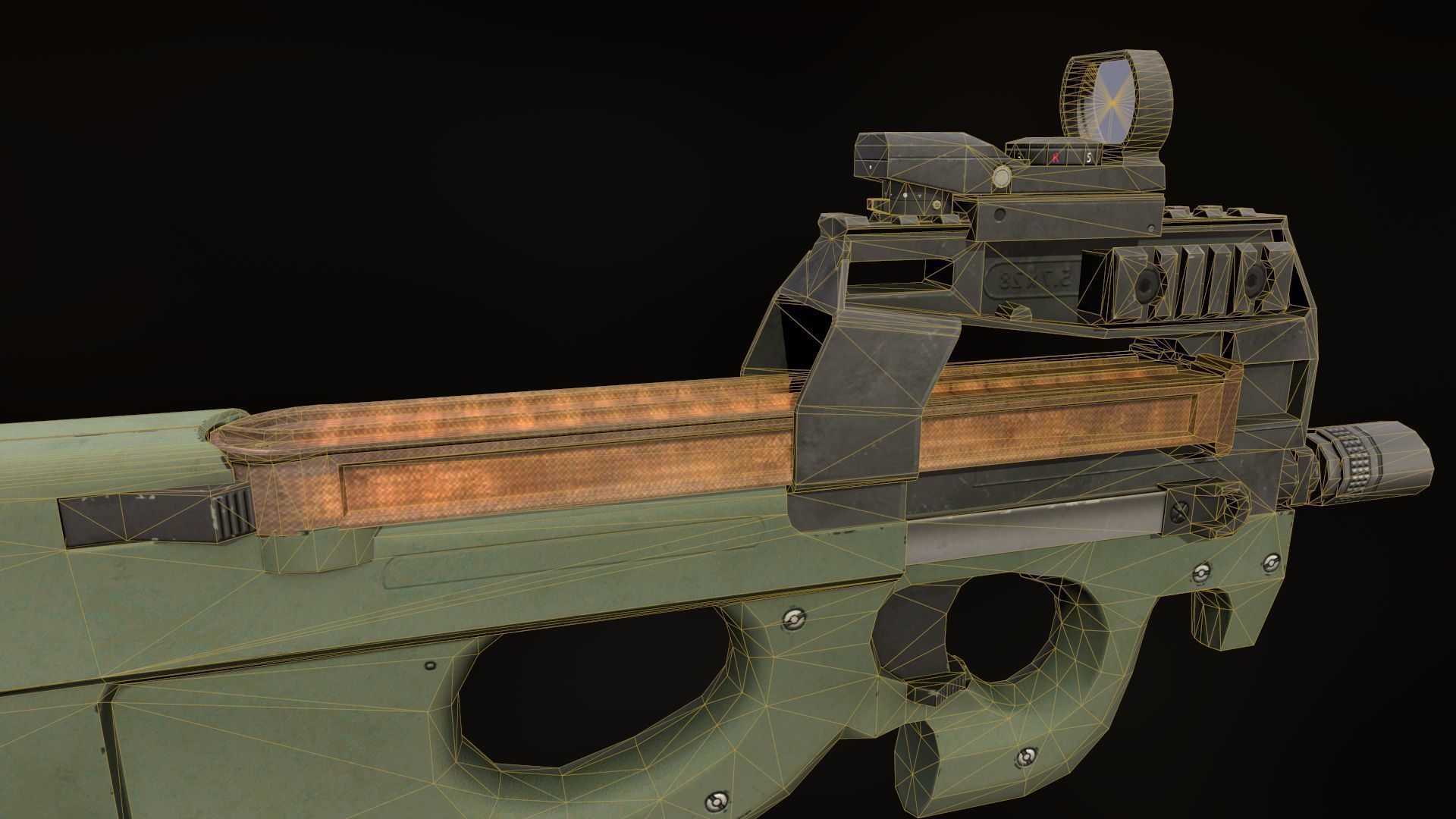 3D model FN P90 VR / AR / low-poly | CGTrader