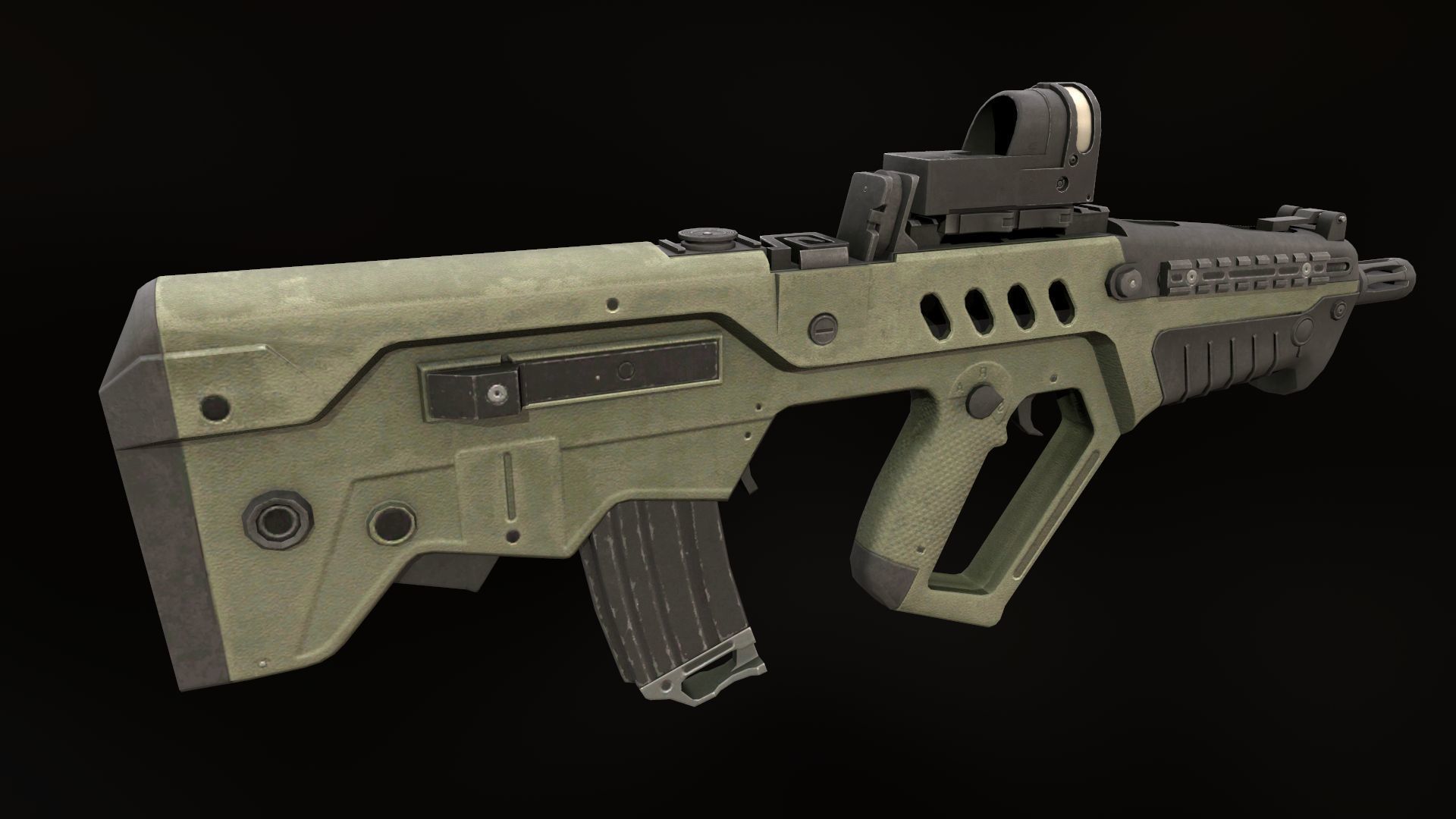 3D model TAR-21 assault rifle VR / AR / low-poly | CGTrader