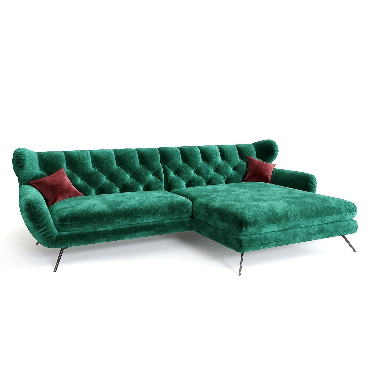 Sofa SHERWOOD set - BARVA MEBEL free 3D model | CGTrader