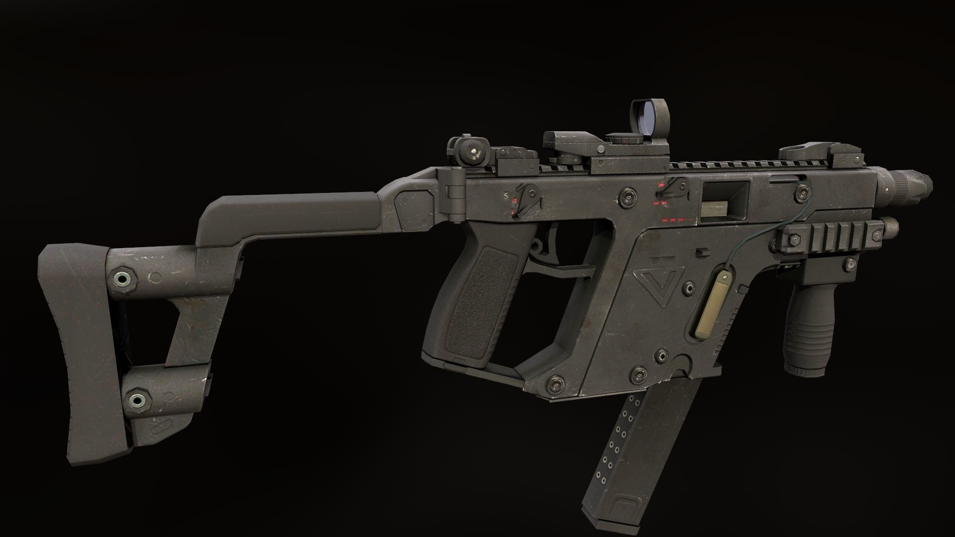 3D model KRISS Vector VR / AR / low-poly | CGTrader