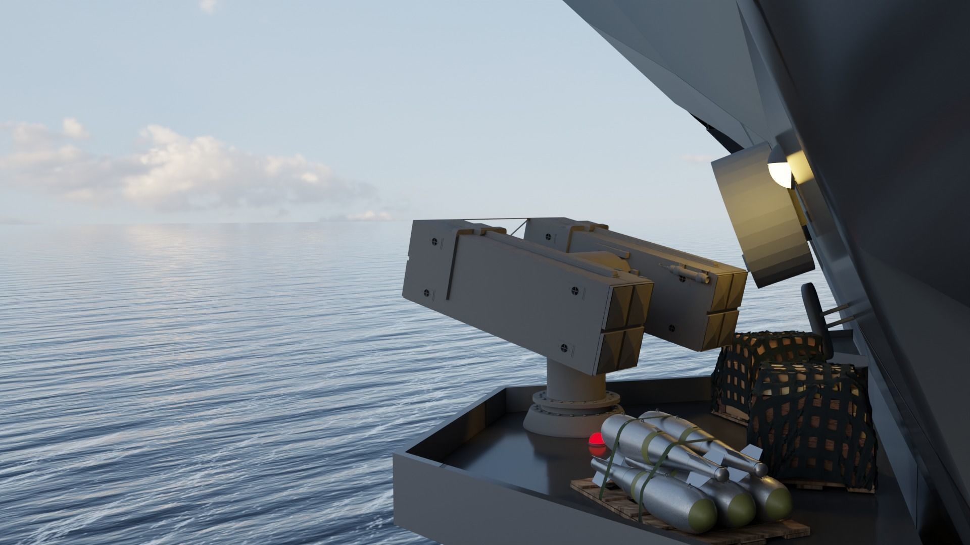 3D model SAM Missile Launcher VR / AR / low-poly | CGTrader