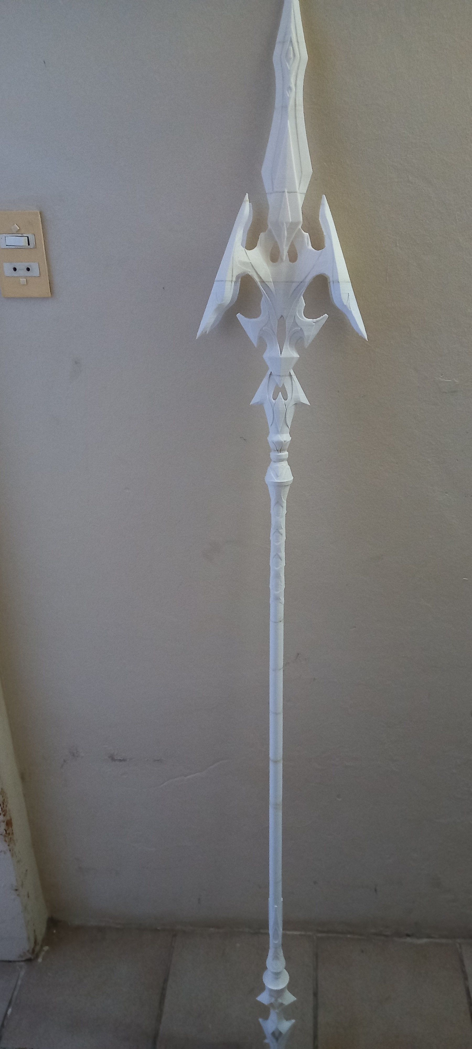genshin impact polearm Calamity Queller shenhe 3D model 3D printable ...