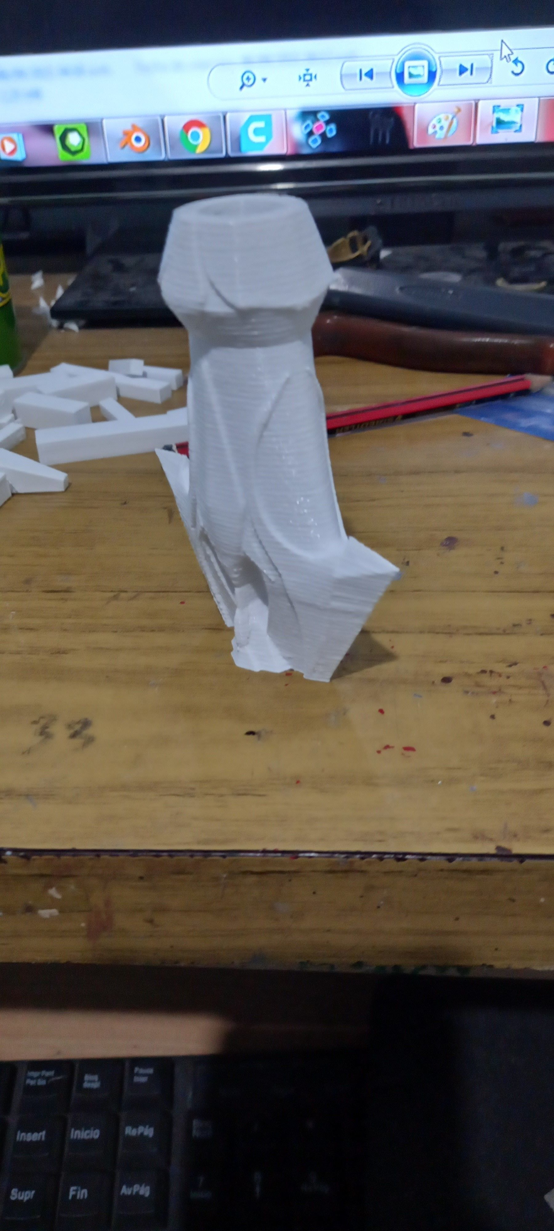 genshin impact polearm Calamity Queller shenhe 3D model 3D printable ...