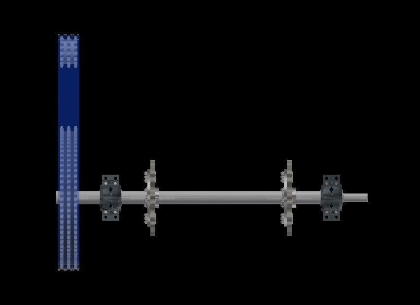 Head shaft assembly - Apron Conveyor 3D model 3D printable | CGTrader