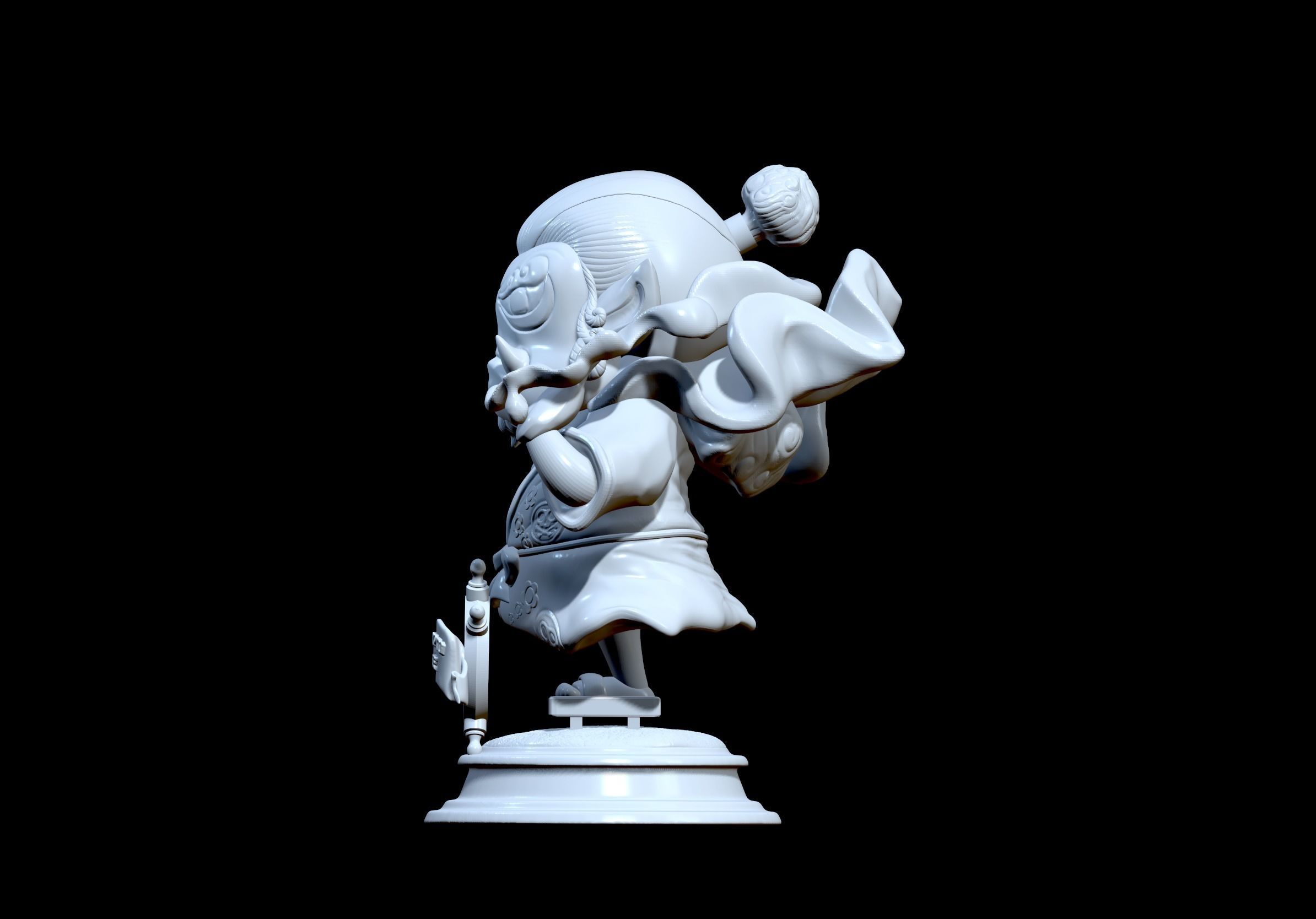 Model samurai obj 3D model 3D printable | CGTrader