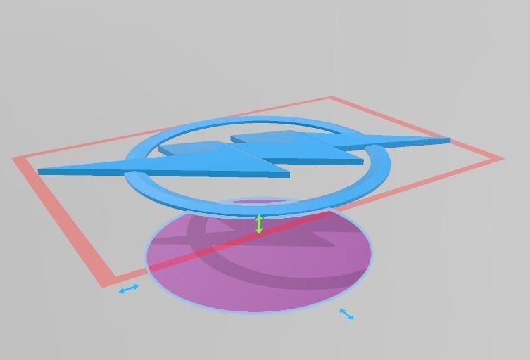 Flash Chest Emblem 3D model 3D printable | CGTrader
