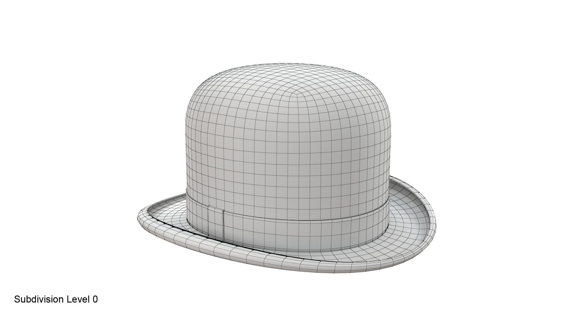 Bowler hat 3D model | CGTrader