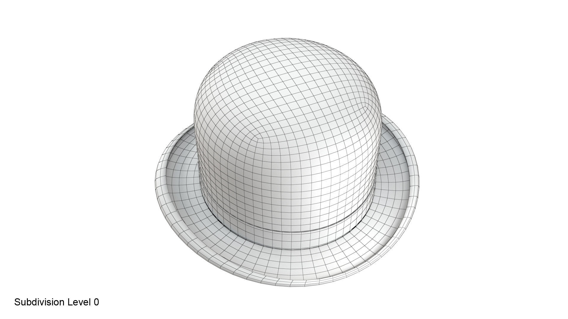 Bowler hat 3D model | CGTrader
