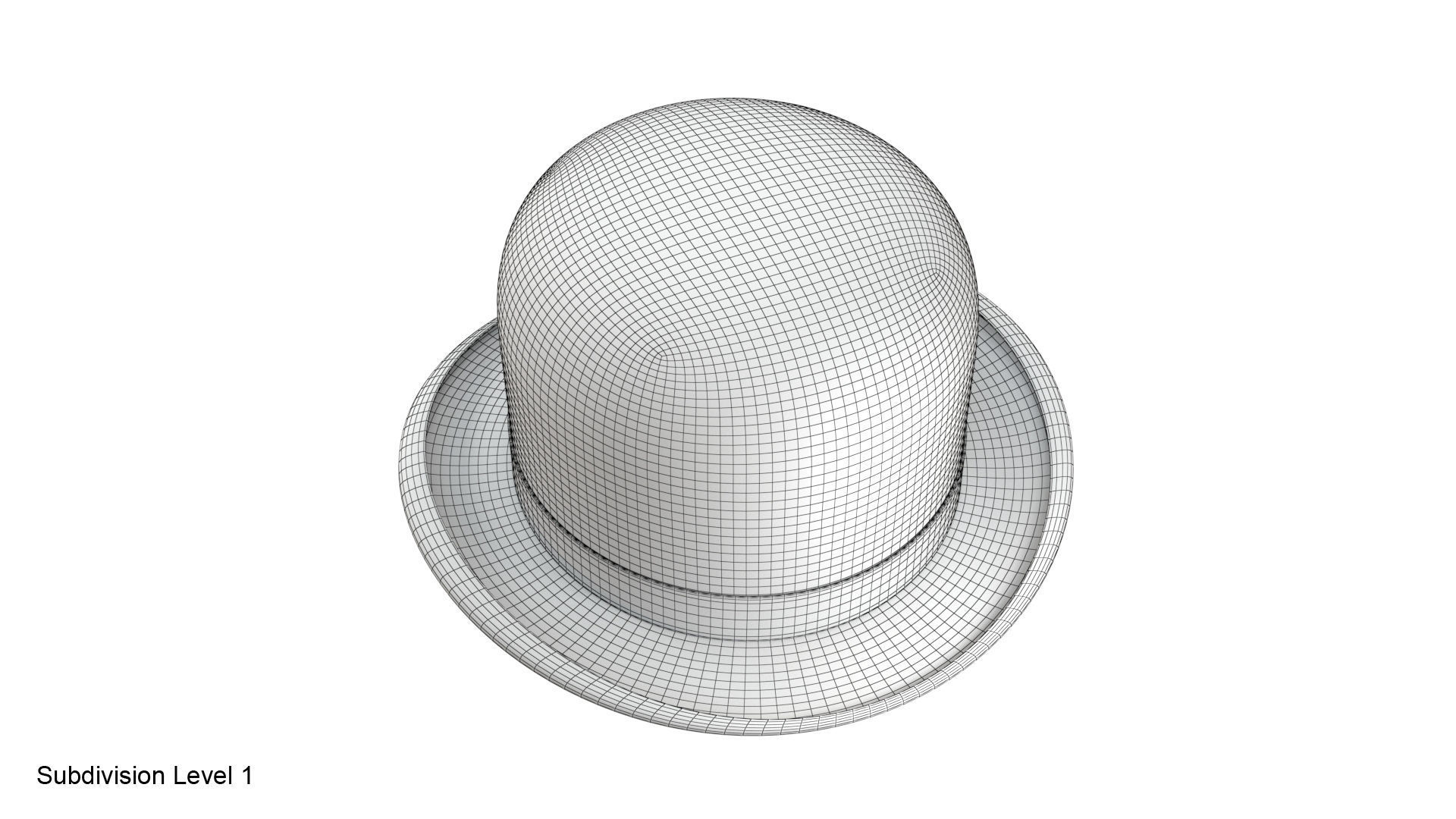 Bowler hat 3D model | CGTrader