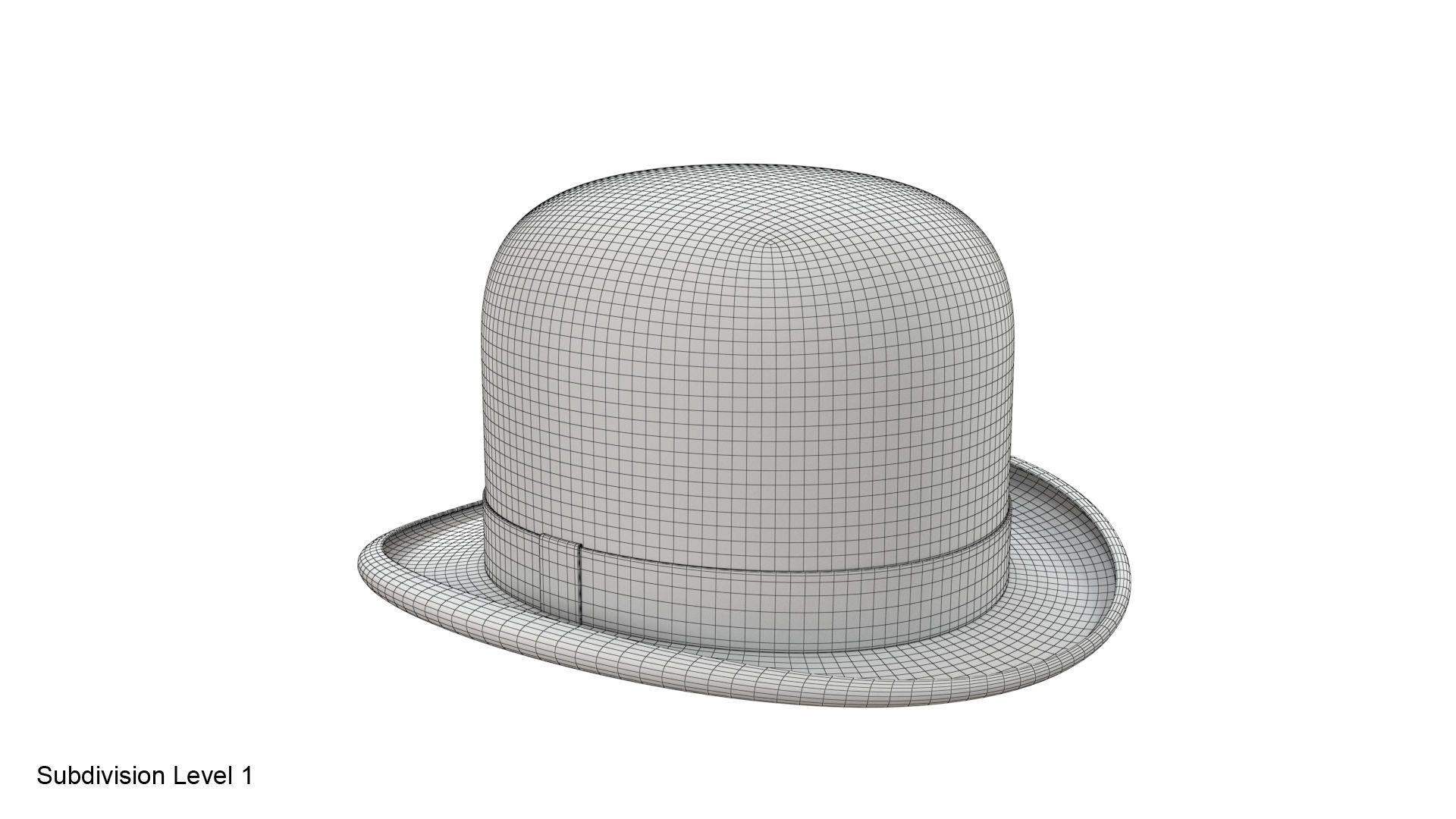 Bowler hat 3D model | CGTrader
