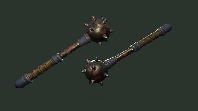 3D model Mace 3D VR / AR / low-poly | CGTrader