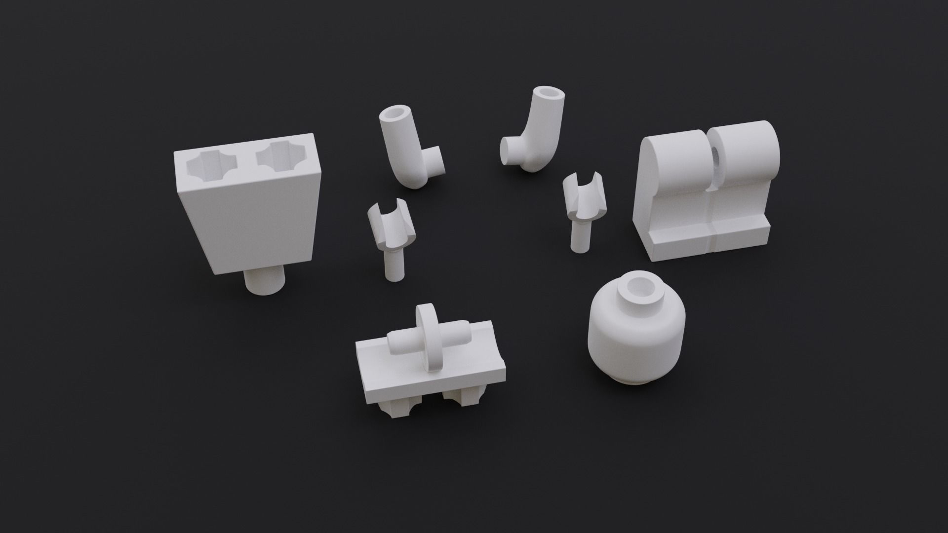 Lego Base Print Ready 3D model 3D printable | CGTrader