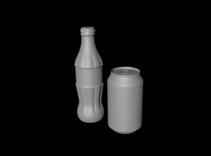 cola cola free 3D model | CGTrader