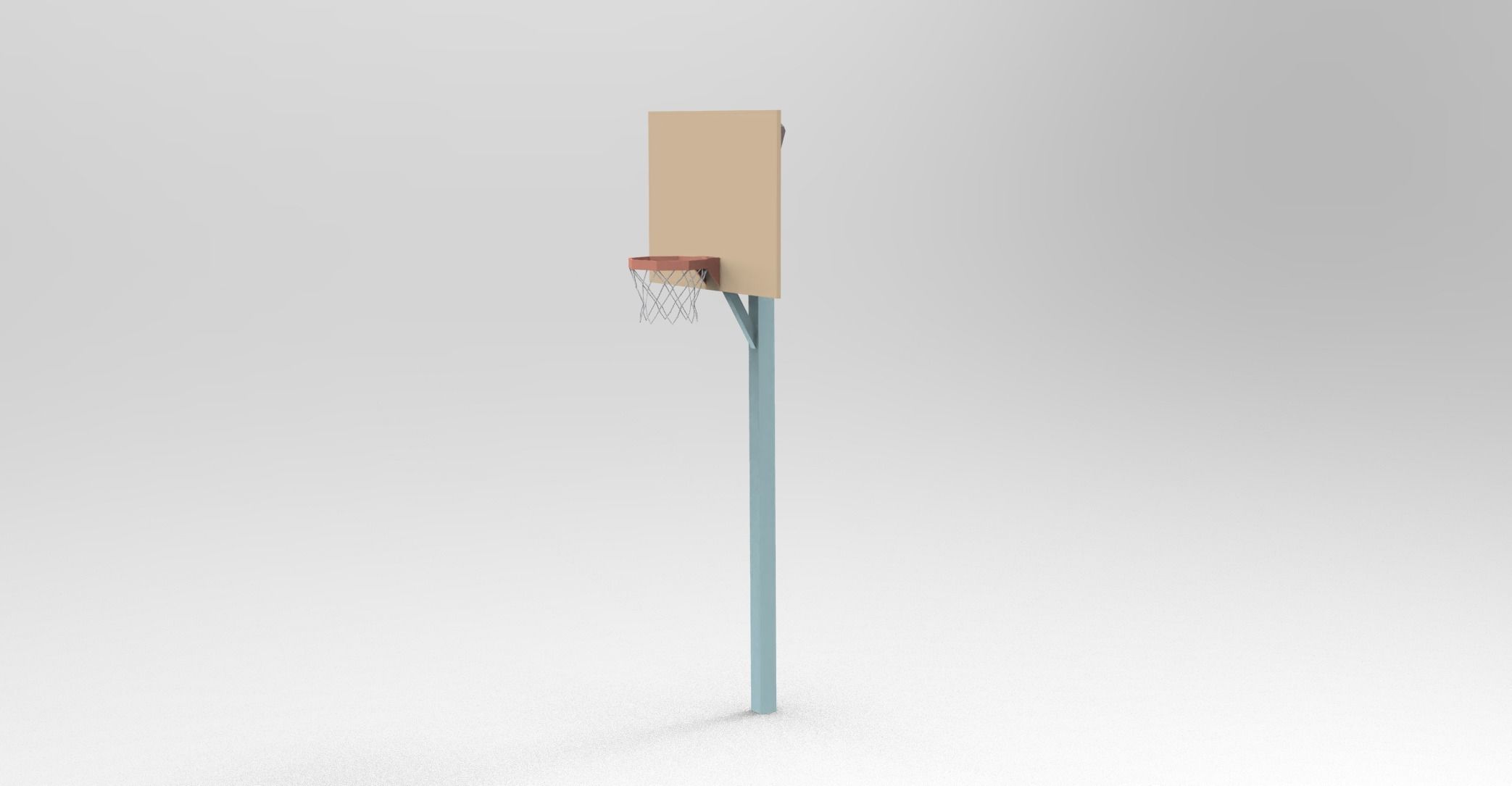 Basketball 3D model hoop free VR / AR / low-poly 3D model | CGTrader