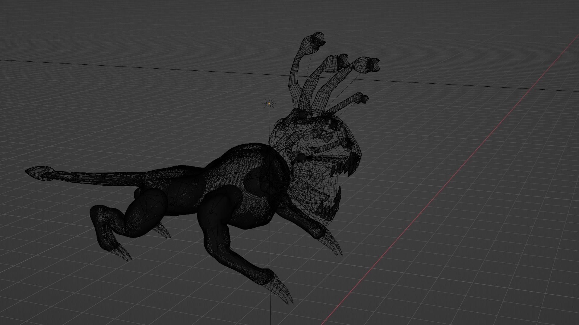 eye monster 3D model animated rigged | CGTrader