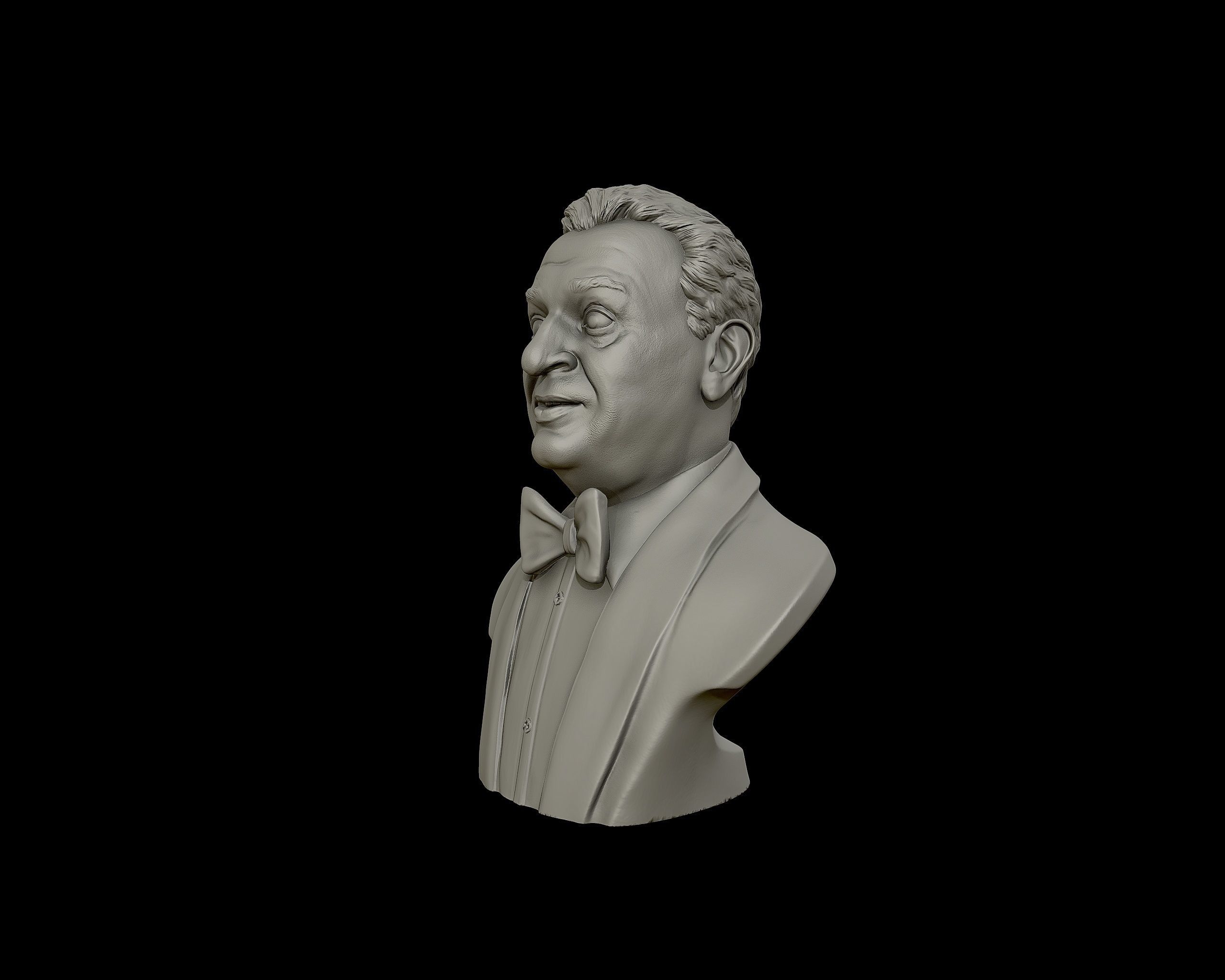 Rodney Dangerfield 3D portrait sculpture 3D model 3D printable | CGTrader