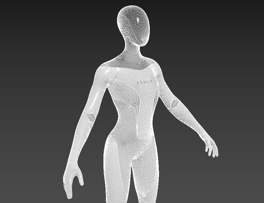 3D model Tesla bot - female version concept VR / AR / low-poly | CGTrader